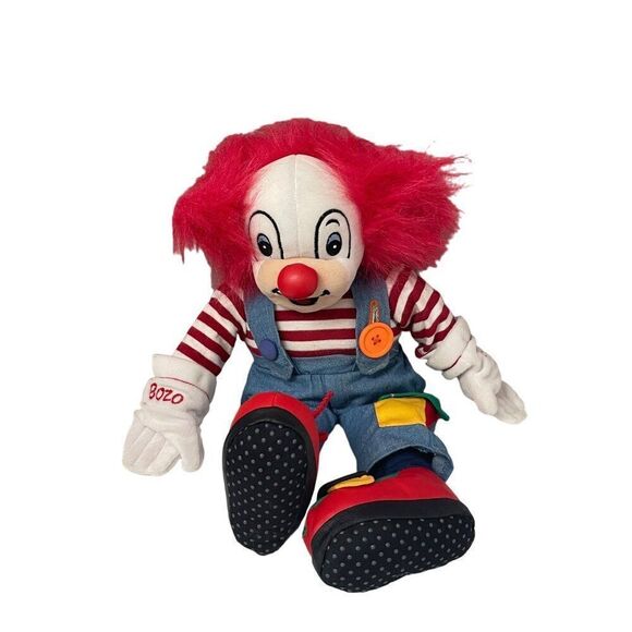 Aurora | Toys | Vintage Bozo Theclown Plush Doll 999 Aurora Larry ...